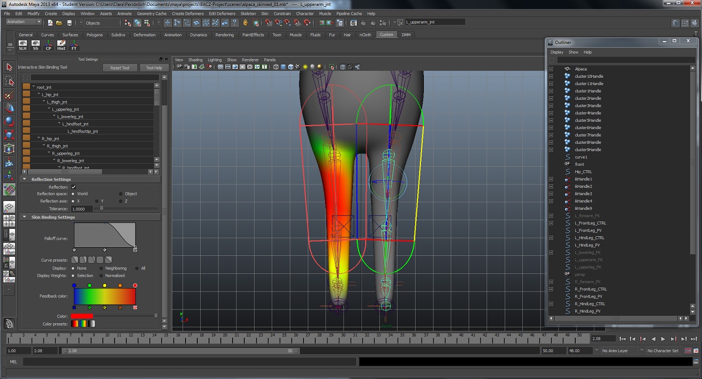 Solved: Problems with interactive skin binding - Autodesk Community