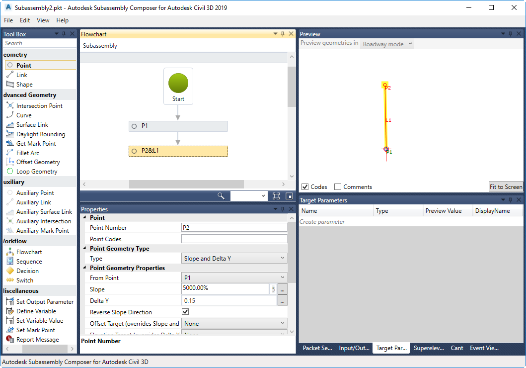 Solved: Subassembly Composer : "Slope and Delta Y" can't do negative slopes - Autodesk Community