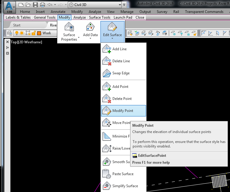 How to move surface points vertically? - Autodesk Community