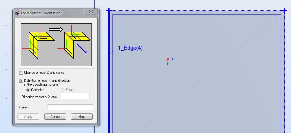 Solved: Change the axis orientation of a cladding - Autodesk Community