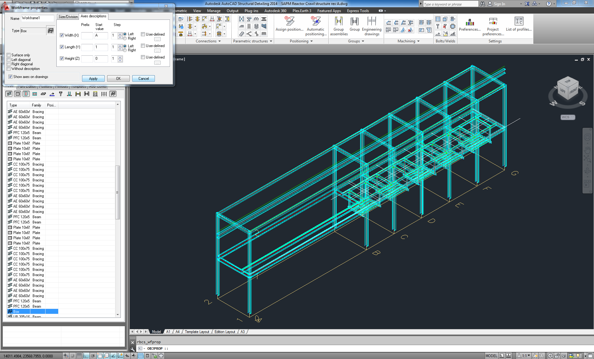 Solved: Workframe axes not showing on layout space when attaching to document. - Autodesk Community