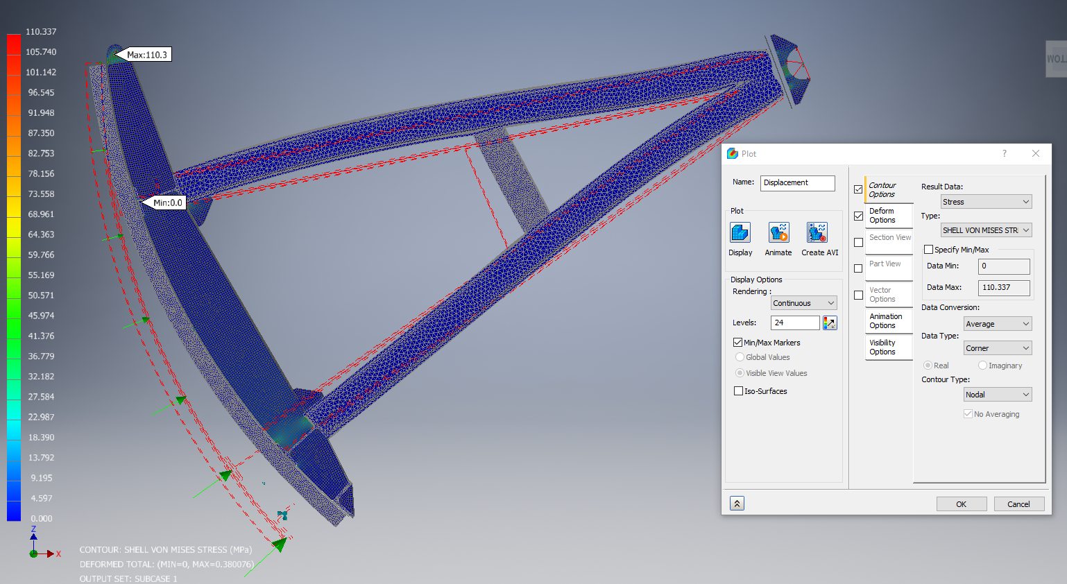 Solved: Zero Stress On Shell Element in a shell/solid assembly - Autodesk Community