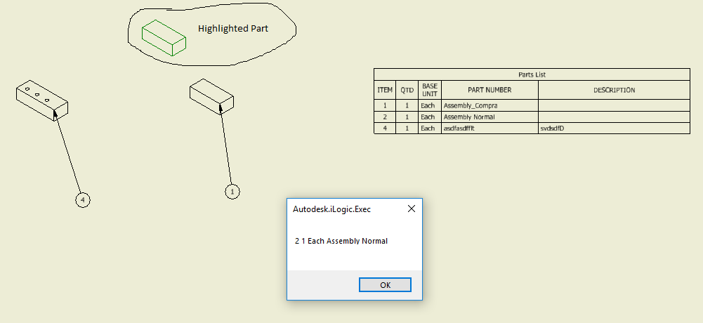 Highlight not ballooned Part/assembly of Model in Drawing - Autodesk ...