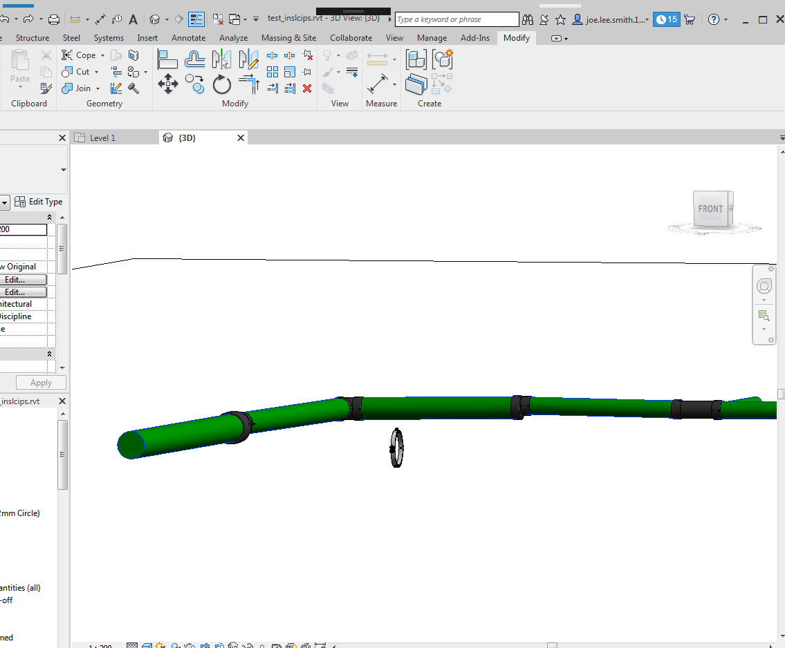 Create.NewFamilyInstance(); Given point XYZ, ignores X and Y values (Z works) - Autodesk Community