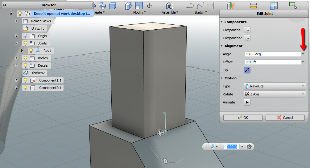 Aligning two components - Autodesk Community