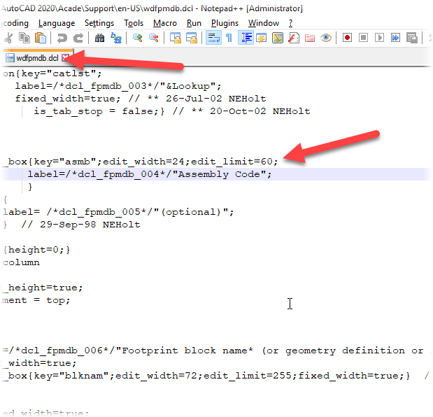 Solved: Default_Cat vs Footprint_lookup Assemblycode - Autodesk Community