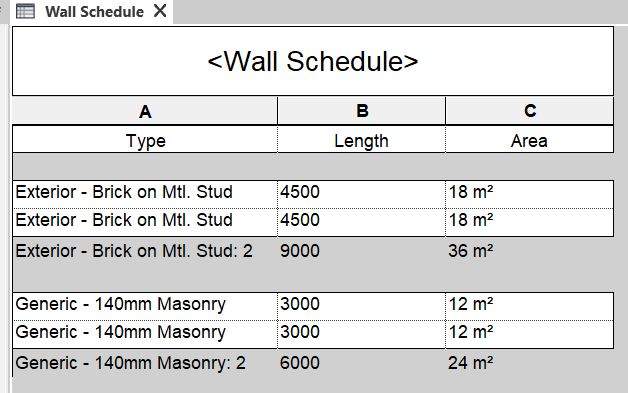 Solved: how to calculate total length of walls in quantity takeoff ...