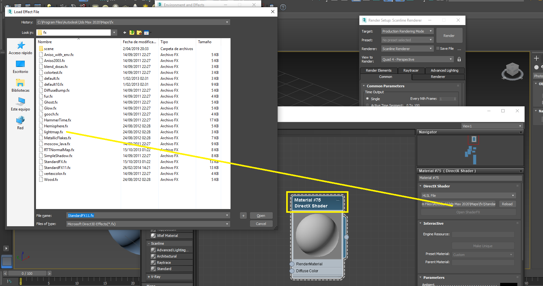 How can you add a light map for visualizing light distribution in 3ds ...