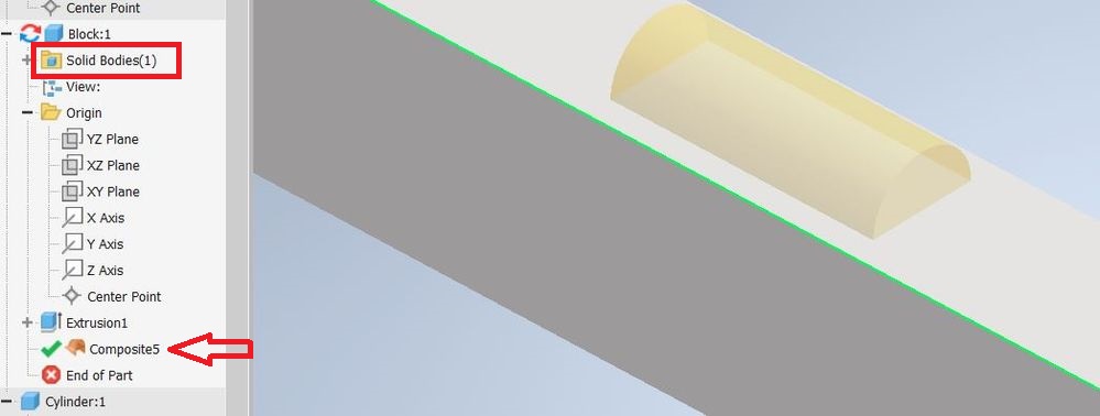 Solved: Keep the cut created from sculpt command from changing after moving part in assy ...