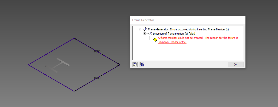 Solved: frame generator invenor 2019 not working after installing inventor 2020 - Autodesk Community