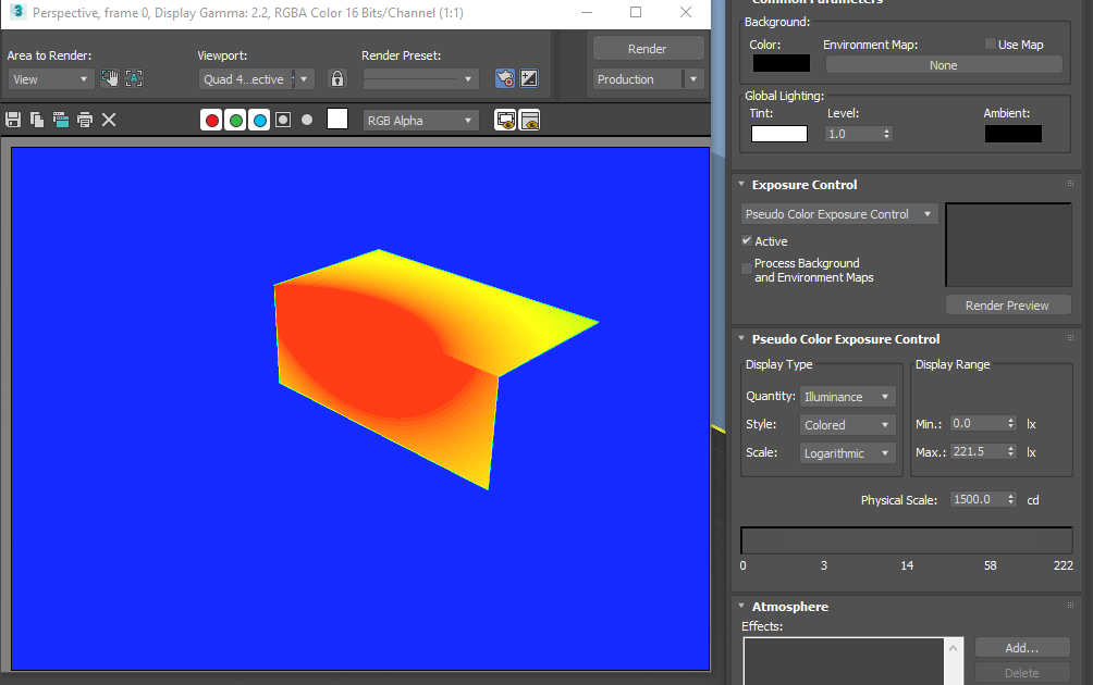 How can you add a light map for visualizing light distribution in 3ds ...