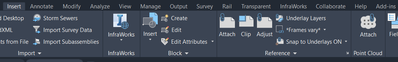 Ribbon contents between C3D and Drafting workspaces - Autodesk Community