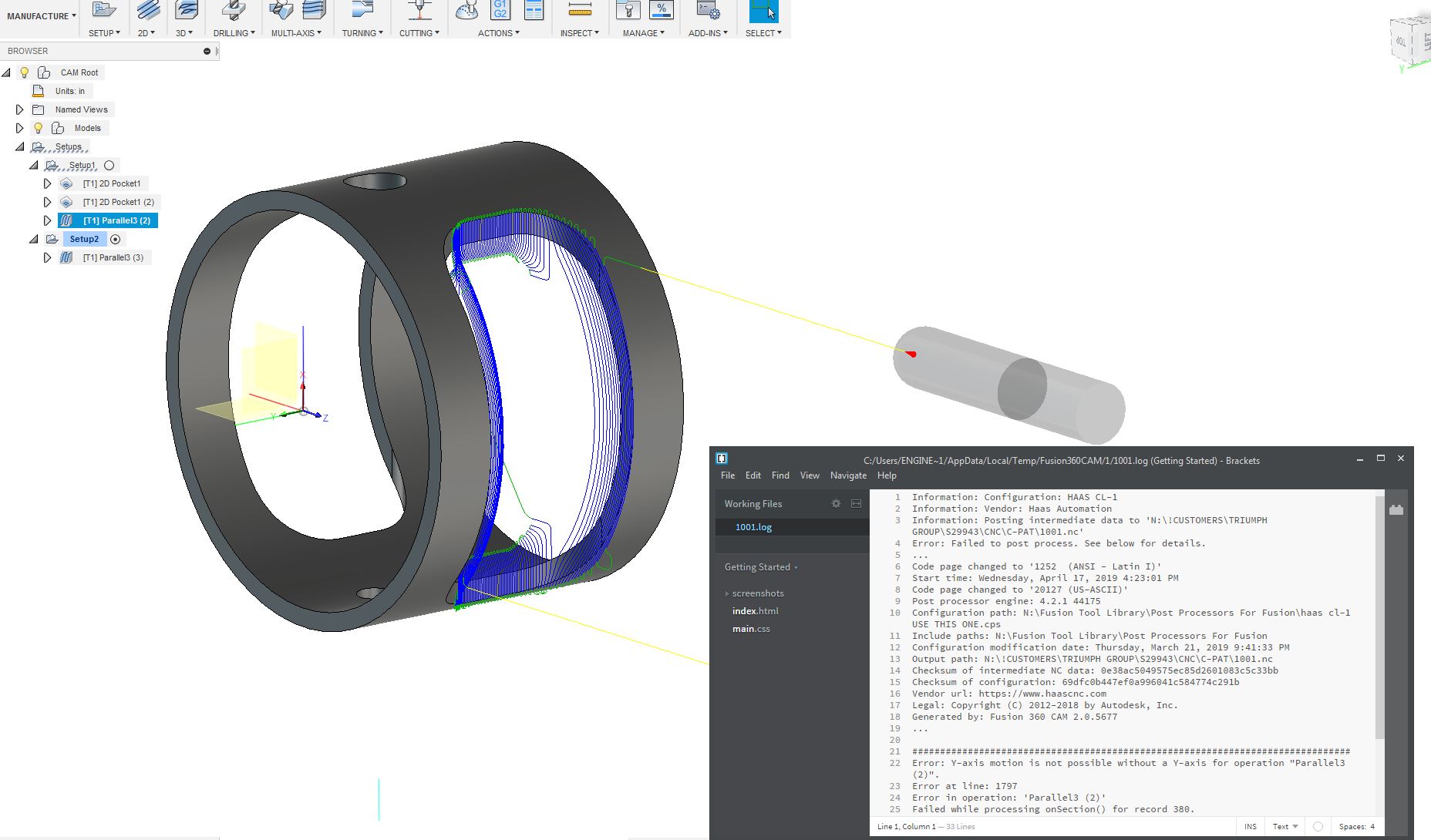 Solved: HAAS CL-1 Lathe post processor request - Autodesk Community