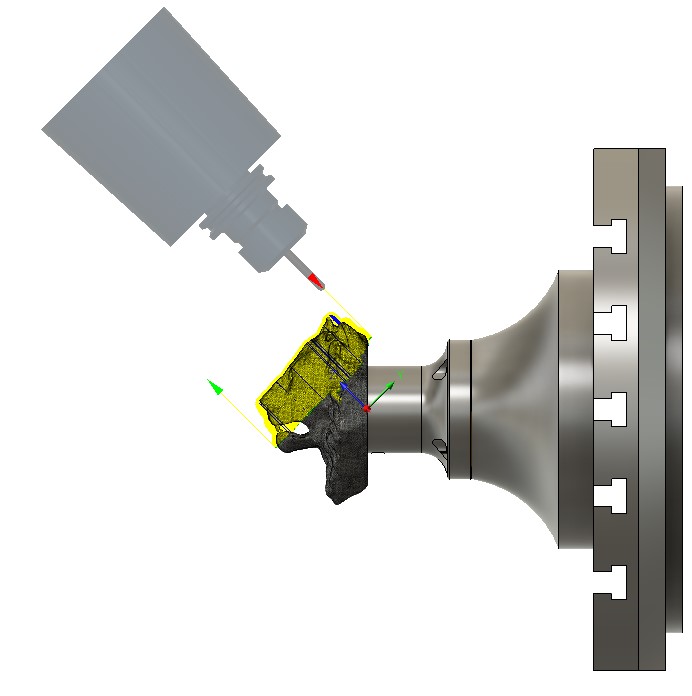 Solved: Modeling a spindle head to avoid collisions in 3+2 machining ...