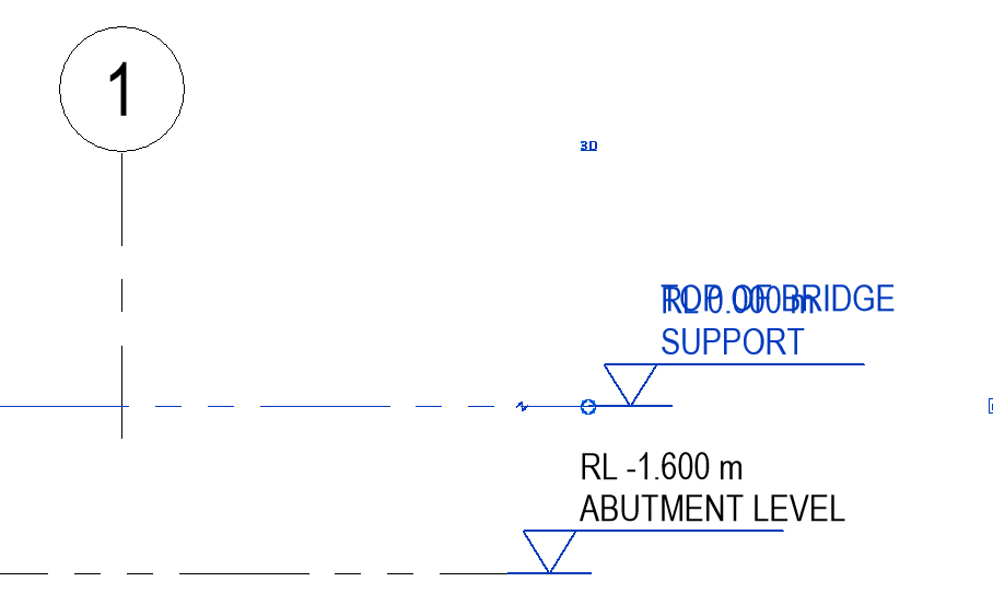 Overlapping text in Revit reference level - Autodesk Community