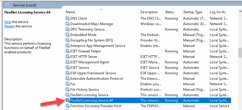 The License Manager is not functioning or is improperly installed. - Autodesk Community