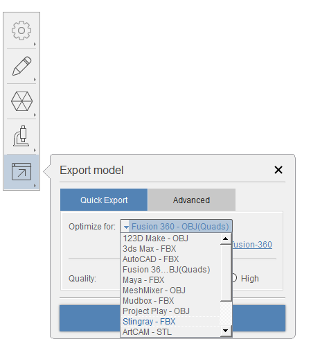 Recap Photo exportable format. - Autodesk Community