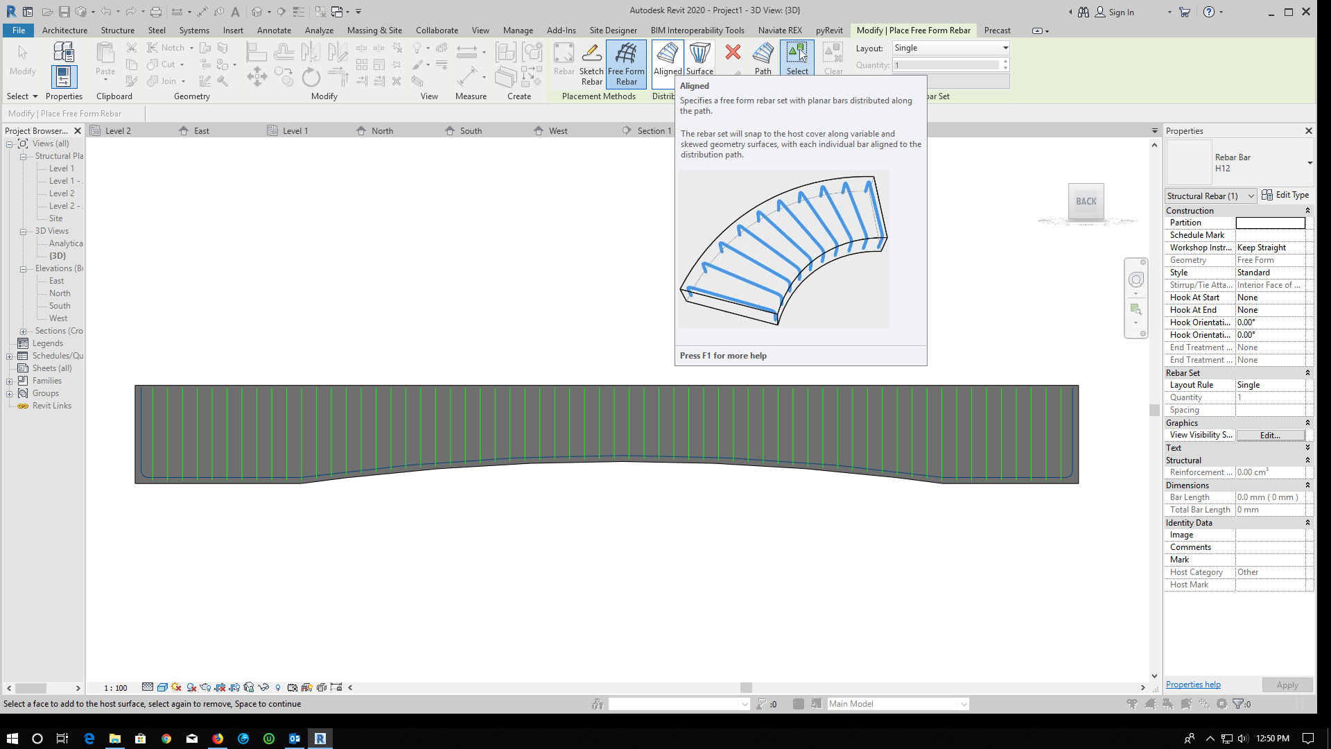 Solved: curved soffit beam with curved steel reinforcement - Autodesk ...