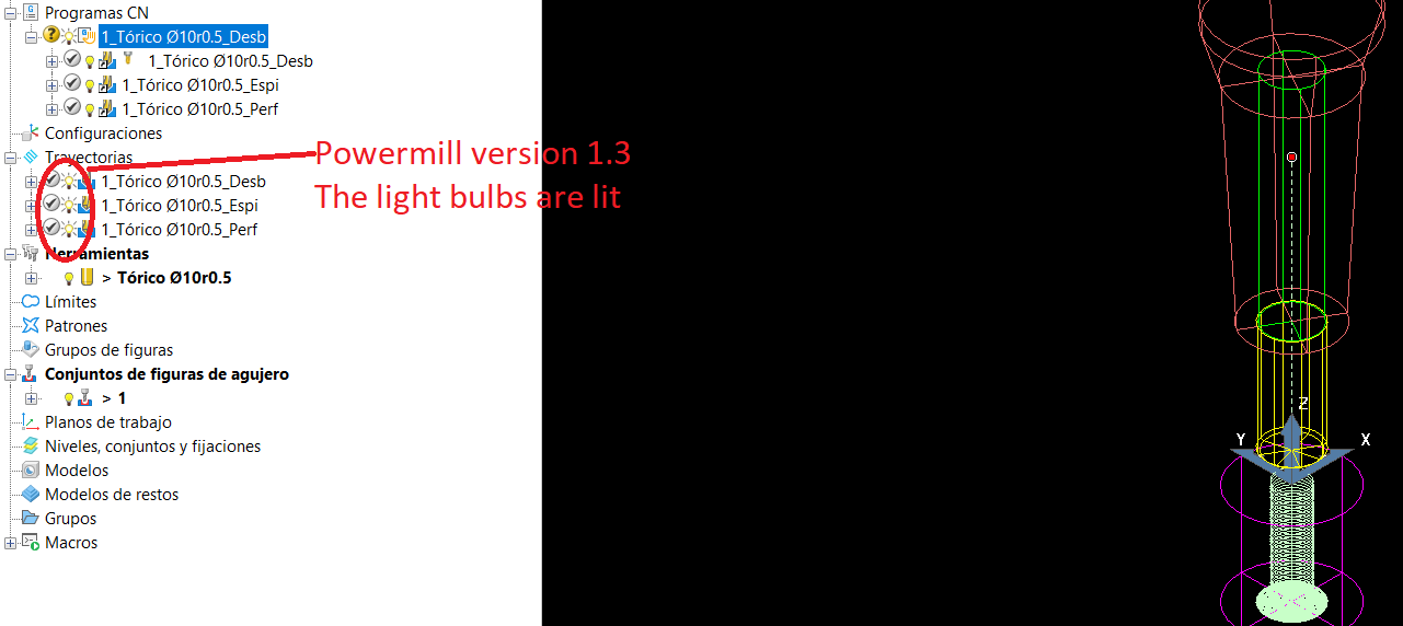 Solved: Switch on the bulbs to verify the Nc Program - Autodesk Community