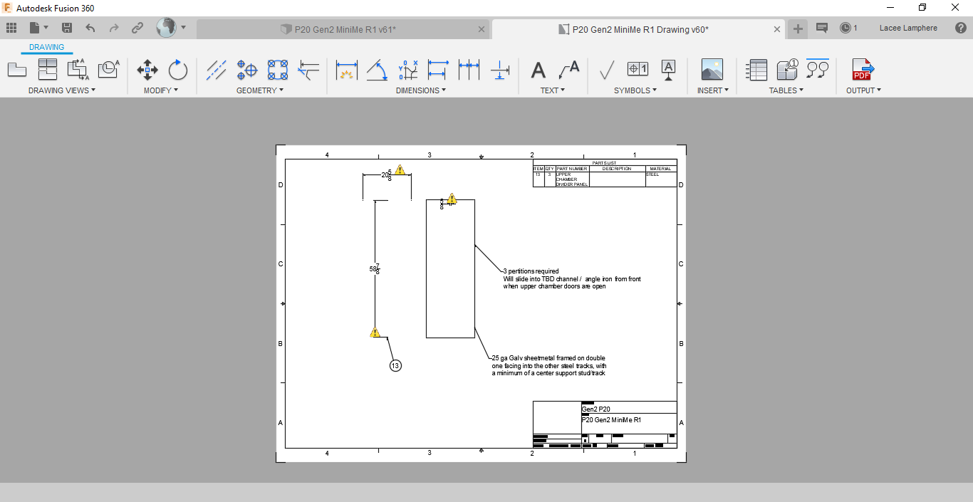 Drawings randomly modified, corrupted, lost information, lost ...