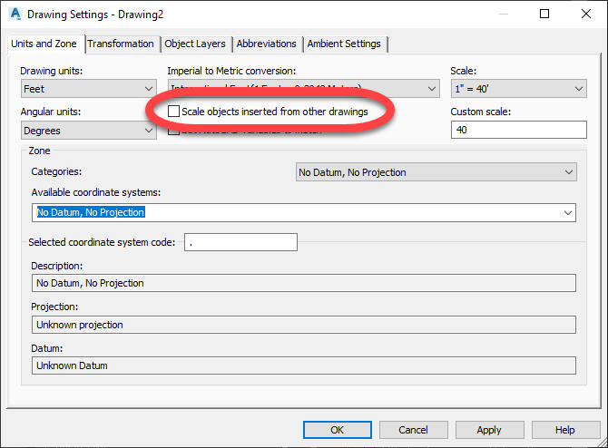 auto-scaling xref - Autodesk Community