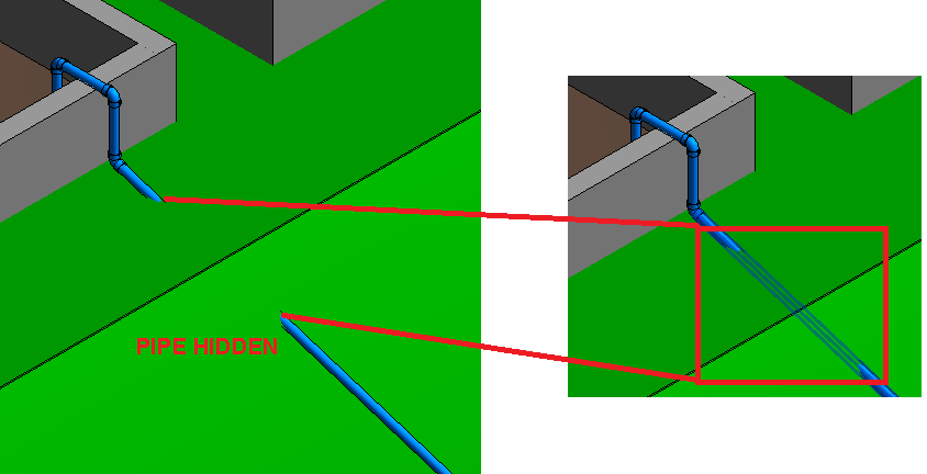 Solved: Hidden Lines for Pipe underground - Autodesk Community