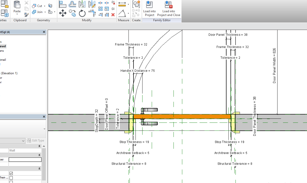 Solved: Hide Handle In Door Family Plan View - Autodesk Community