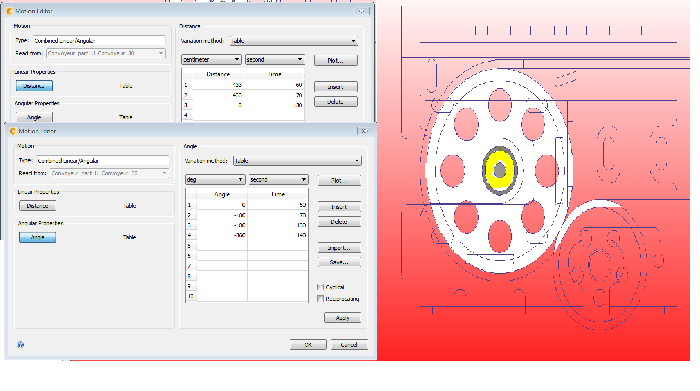 Motion of a Conveyor along a curved path - Autodesk Community