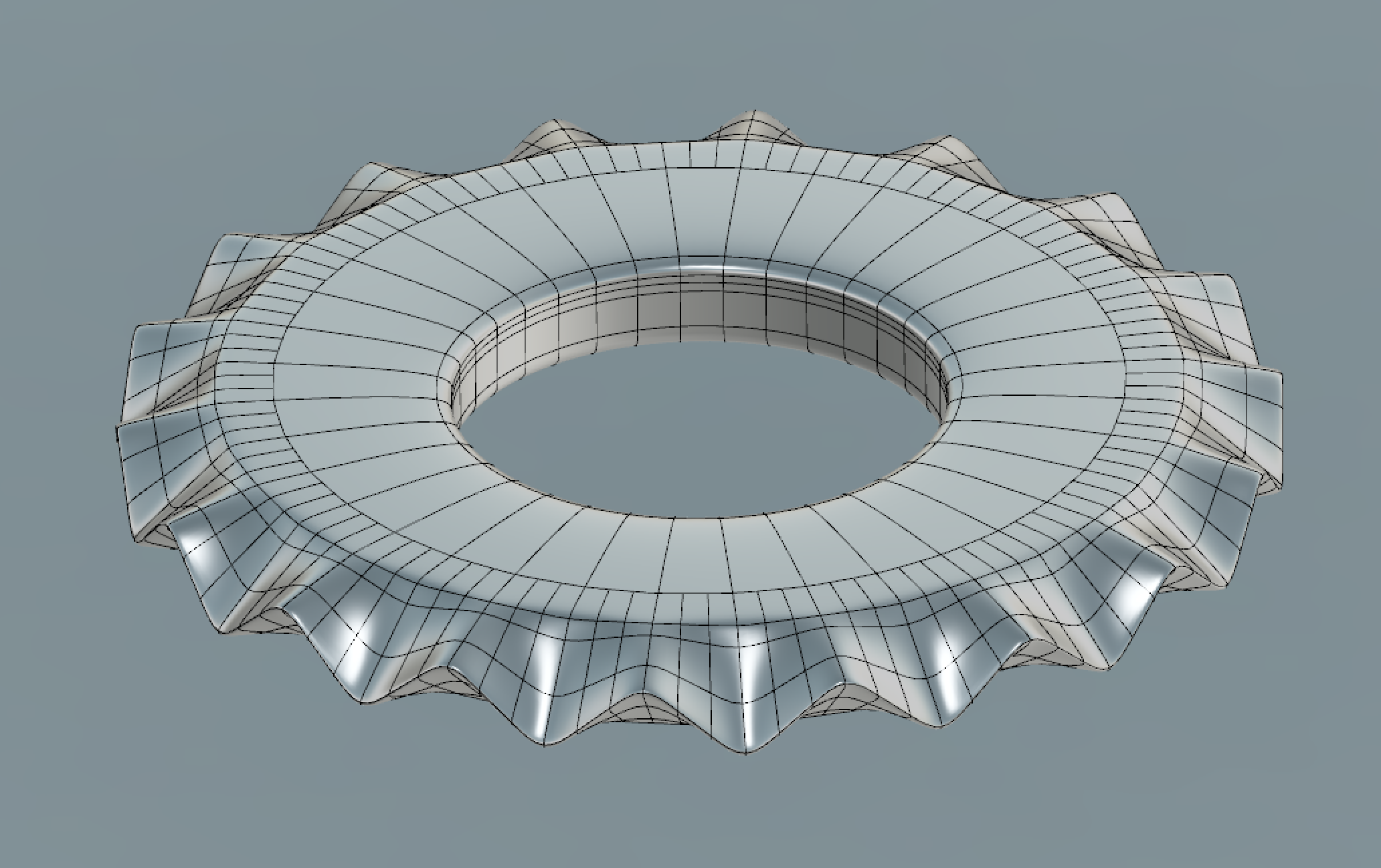 Solved: fluted (zig zag) edge - Autodesk Community