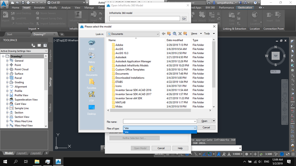 Solved: Cannot import SQlite files from infraworks - Autodesk Community