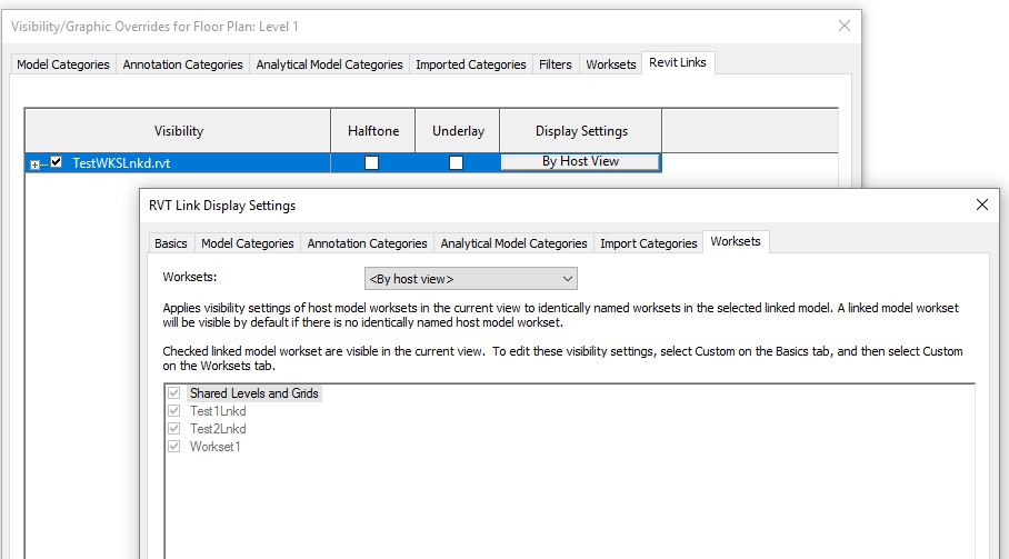 Solved: Linked File Workset Visibility In View - Autodesk Community