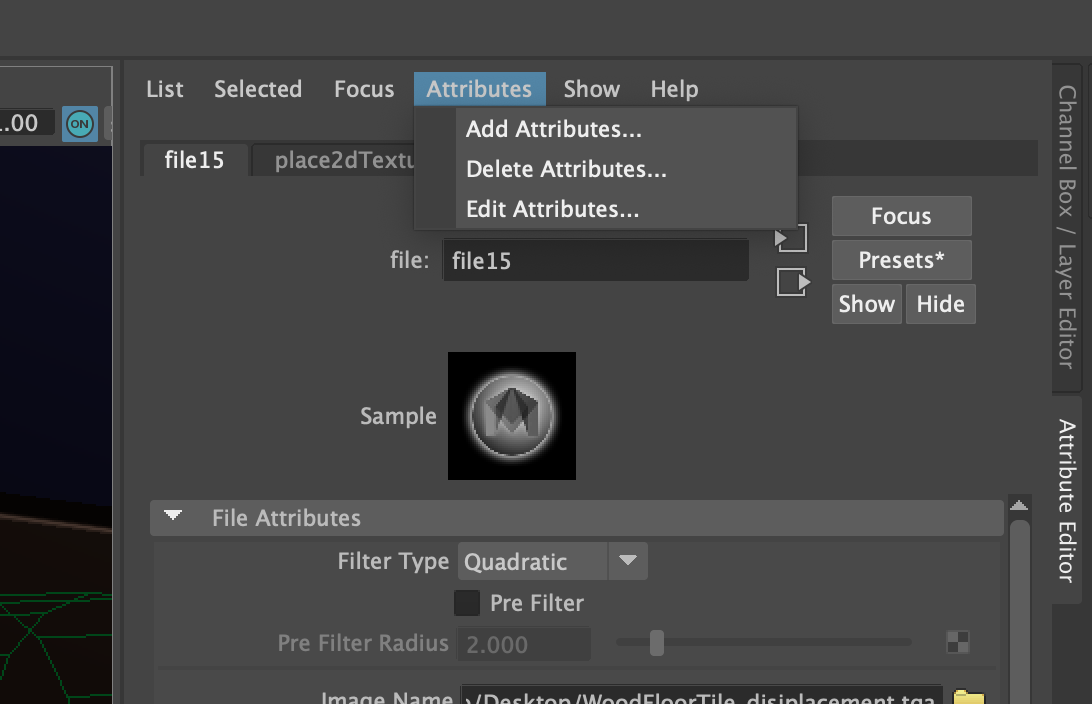 Solved: Cannot find 'renderman' option in attribute menu of shader - Autodesk Community