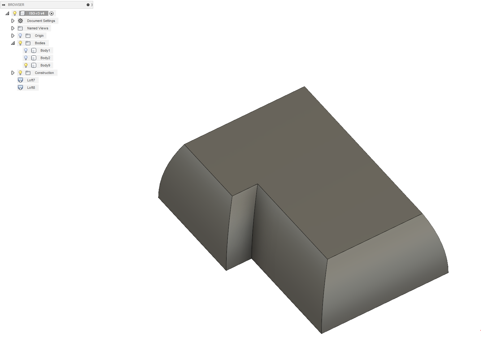 Solved: How to make a odd-shaped "bowl" or how to make a concave face ...