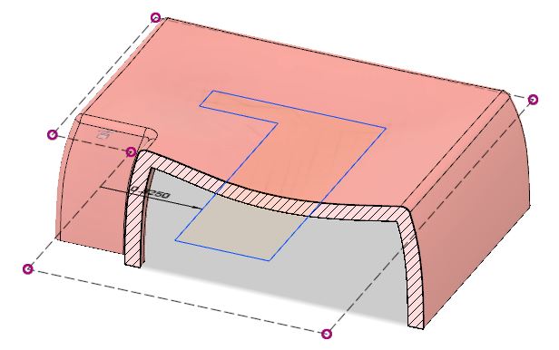 Solved: How to make a odd-shaped "bowl" or how to make a concave face ...