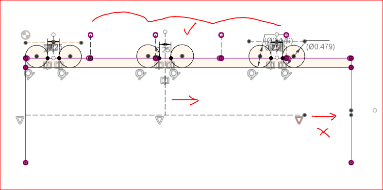 Solved: Issues with sketch constraints to projected geometry - Autodesk Community