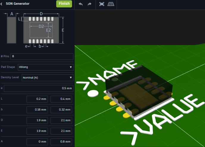 Solved: DFN (>4) in Package Generator - Autodesk Community