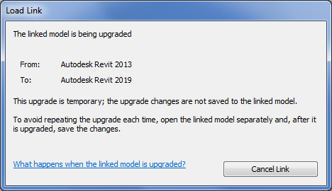 Solved: REVIT LINK FROM DIFFERENT REVIT VERSION - Autodesk Community