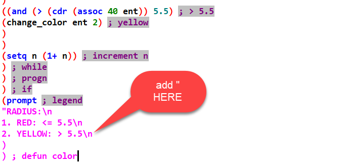 Error on autolisp routine - Autodesk Community