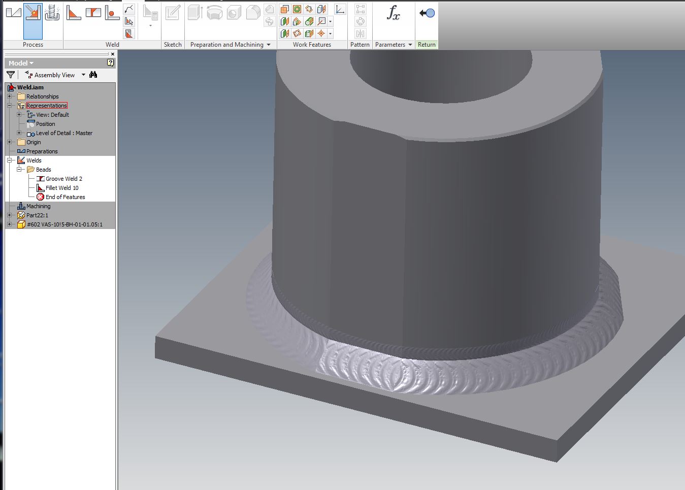 Solved Slits Between Weld Beads Autodesk Community