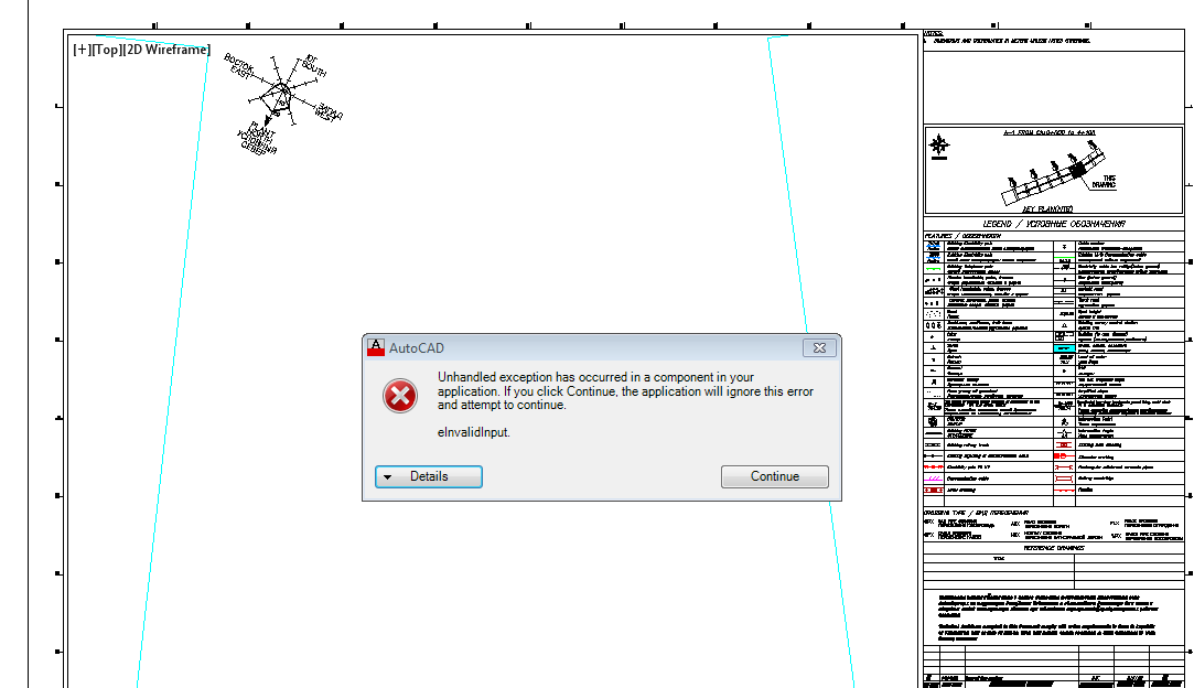 Export layout to Model Error - Autodesk Community