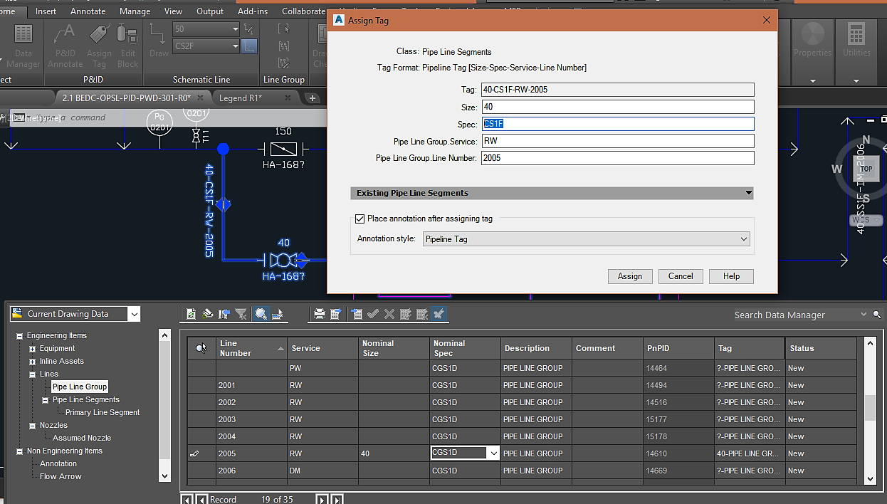 Solved: data manager and assigned tag doesn't match - Autodesk Community