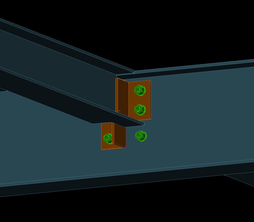 Solved: Double sides clip angle OSHA connection - Autodesk Community