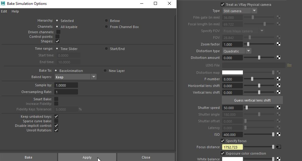 Solved: How to bake expression to keyframes? (attribute connected to animated locator ...