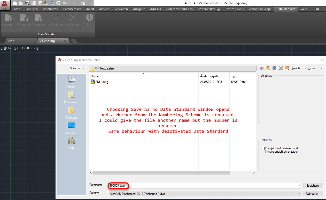 Solved: Consuming Number with command Save As - No Data Standard Window ...