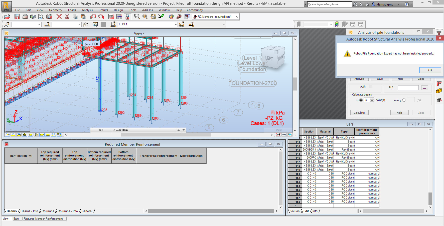 pile raft design - Autodesk Community