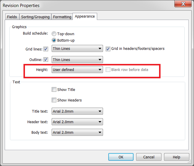 Solved: BLANK DATA LINE IN REVISION SCHEDULE - Page 2 - Autodesk Community