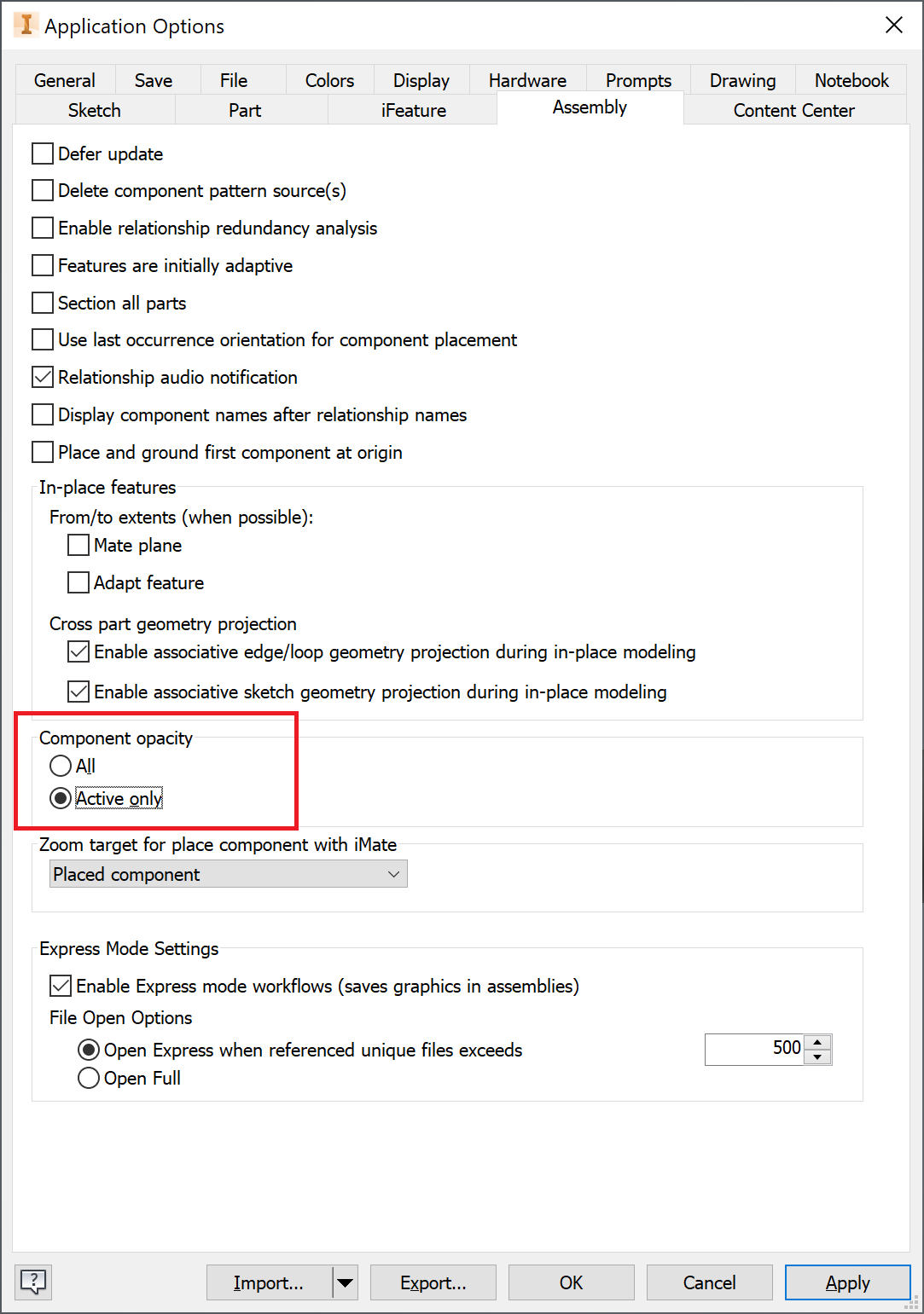 Solved: Edit Component in Assembly Transparency - Autodesk Community