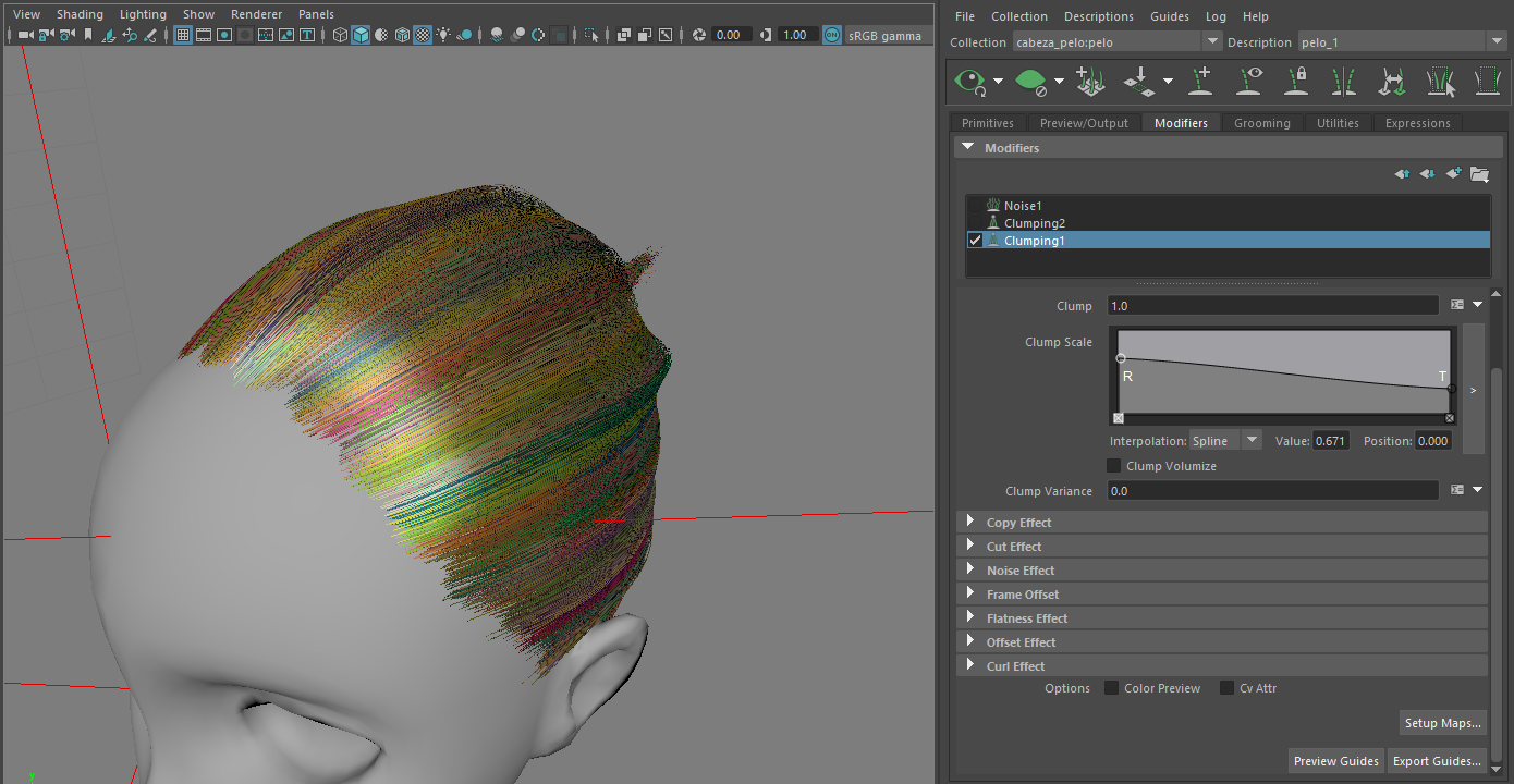 Xgen Color clump won't stop showing - Autodesk Community