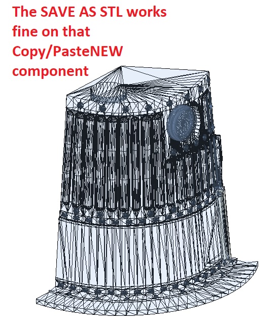 Solved: "Save As STL" not working on duplicate Component. - Autodesk Community
