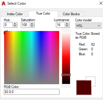 Solved: Index Color / True Color / Color Books - Autodesk Community